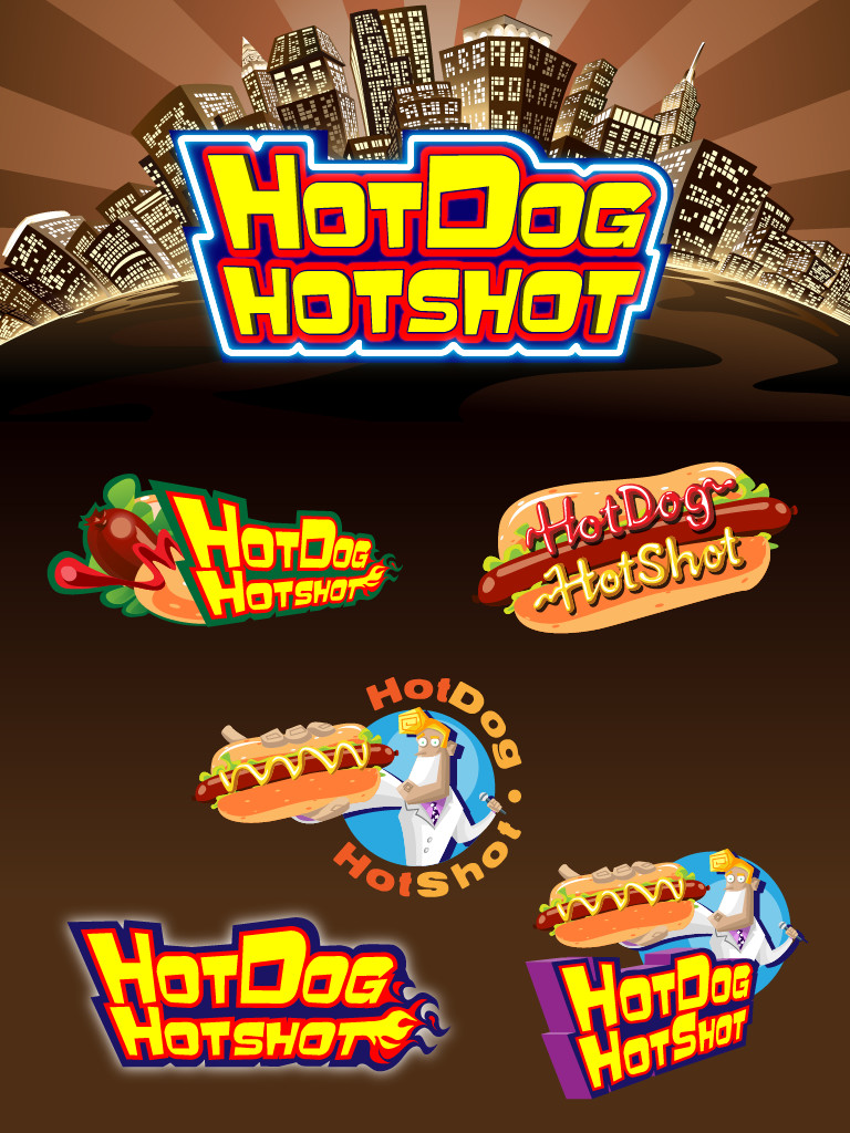 ArtStation - Hotdog Hotshot - Logo Design