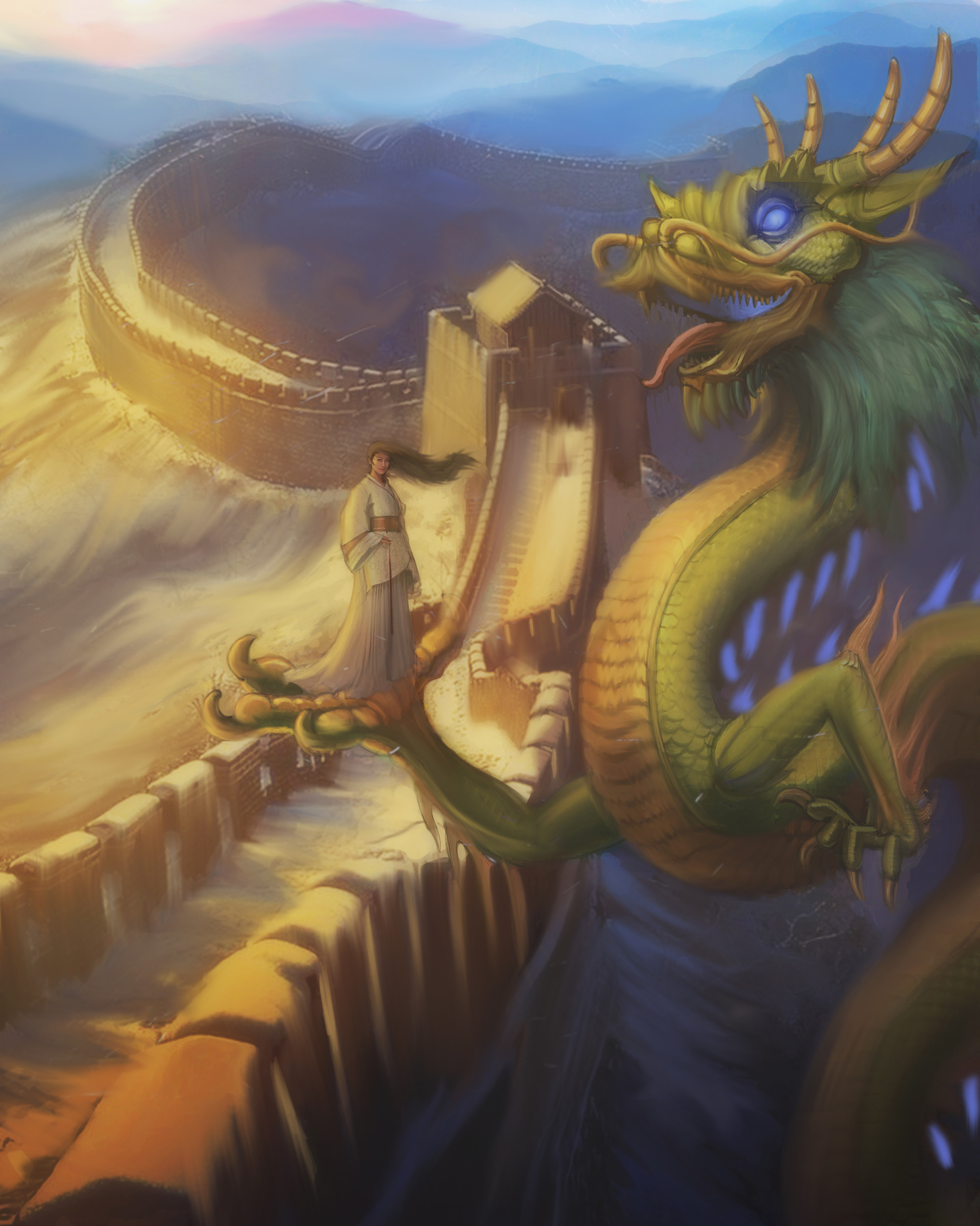 ArtStation - The Great Wall