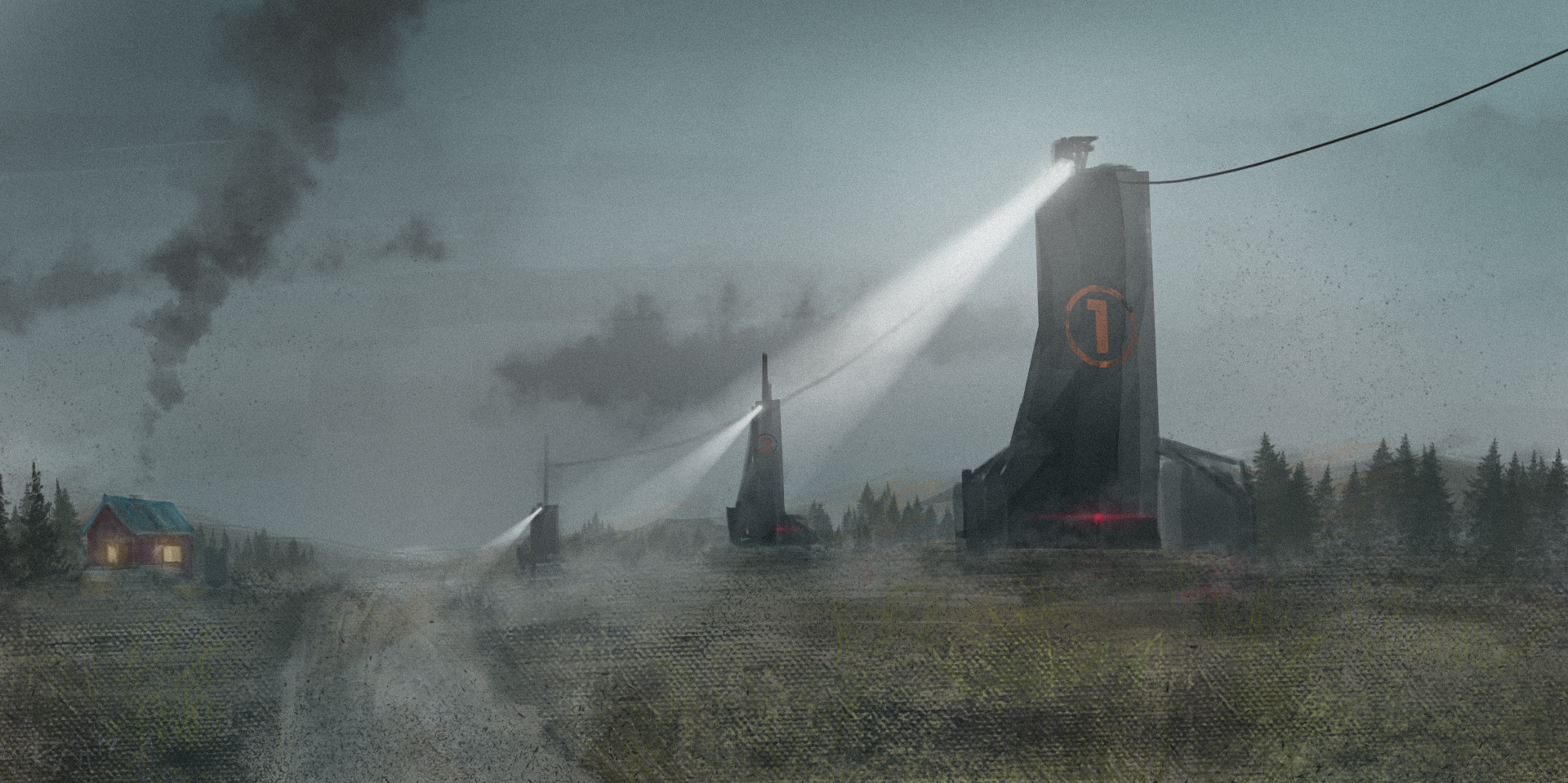 ArtStation - Rural sci fi