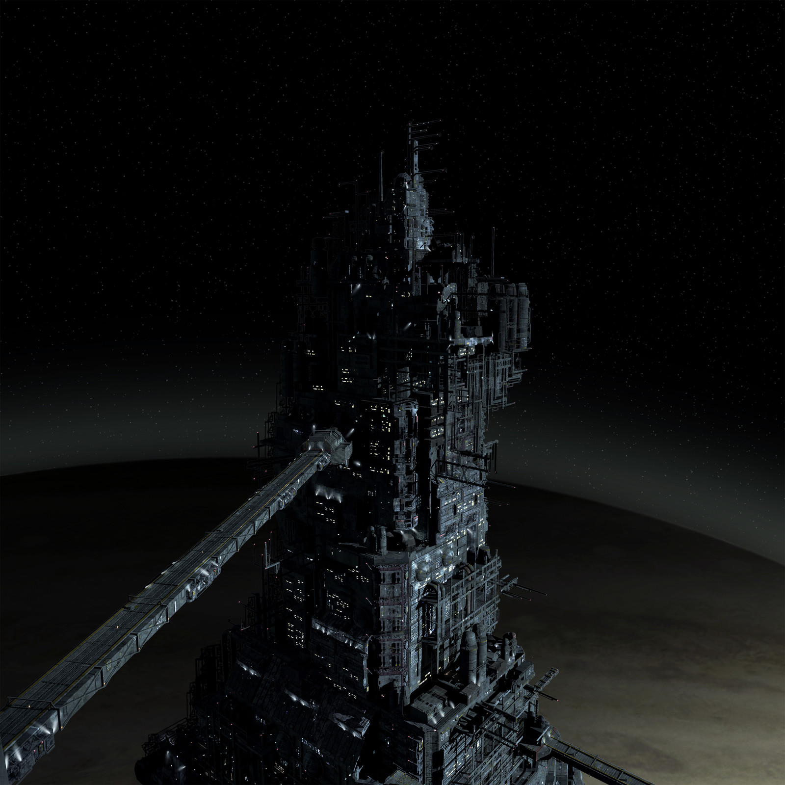 Brad Wright - Alien Isolation_Matte Paintings