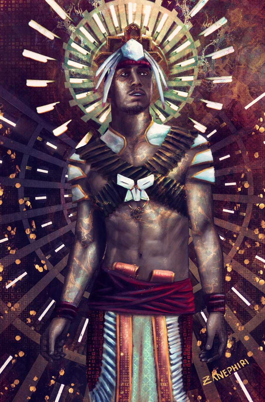 ArtStation - Horizon Zero Dawn: Sun-King Avad