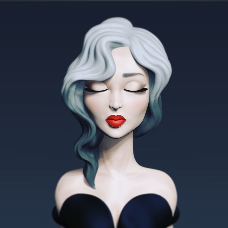 ArtStation - Grey Lady