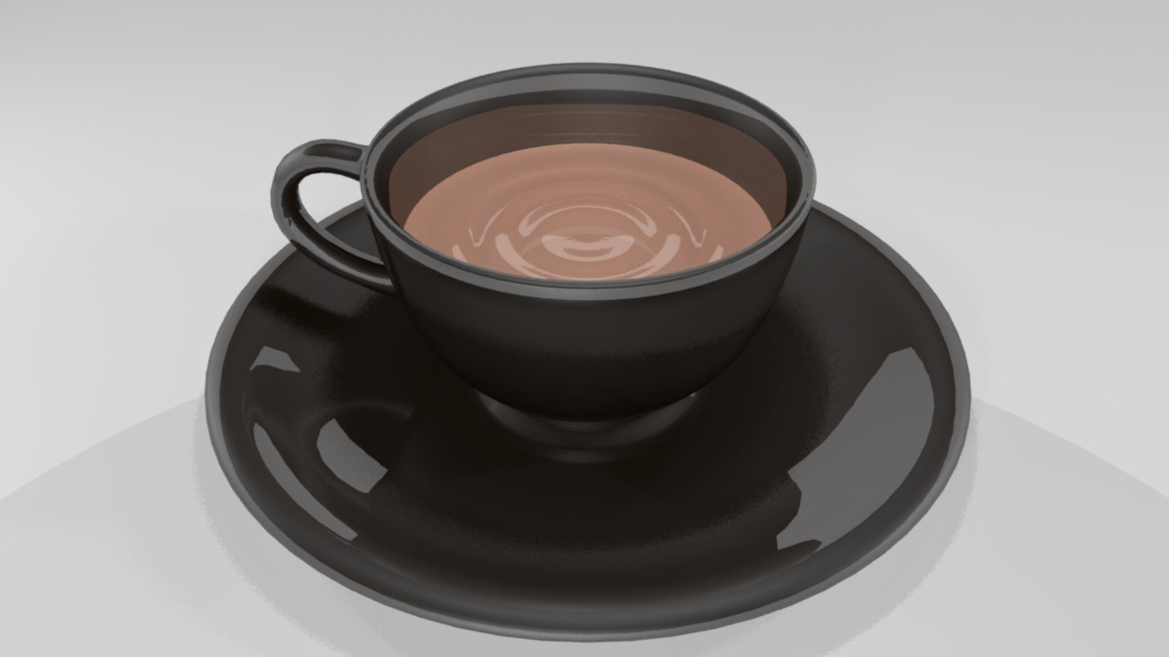 ArtStation - Tea Cup Modeling