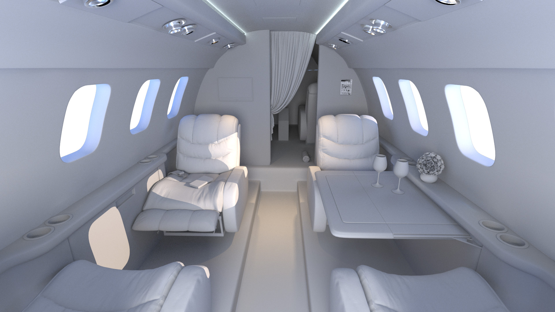 Alona Shem-Tov - 3D plane interior
