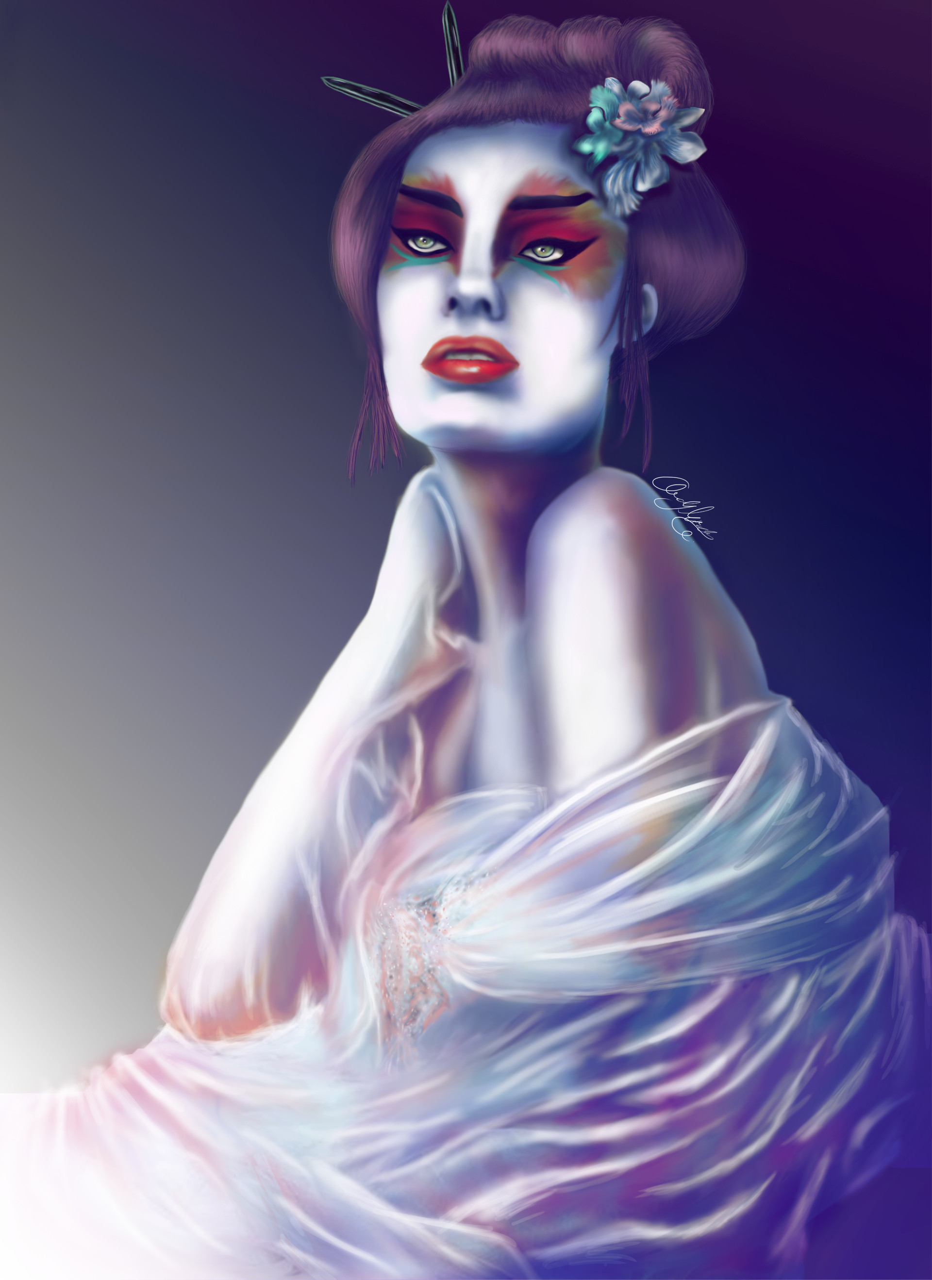 ArtStation - Geisha