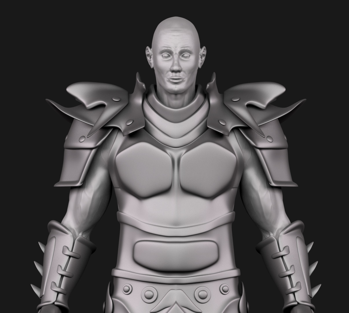 ArtStation - Warrior man 3D