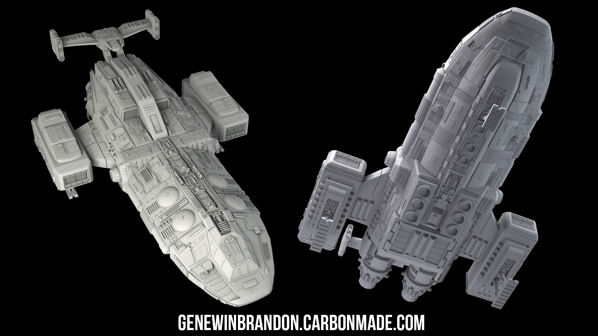 ArtStation - Spaceship Modelling