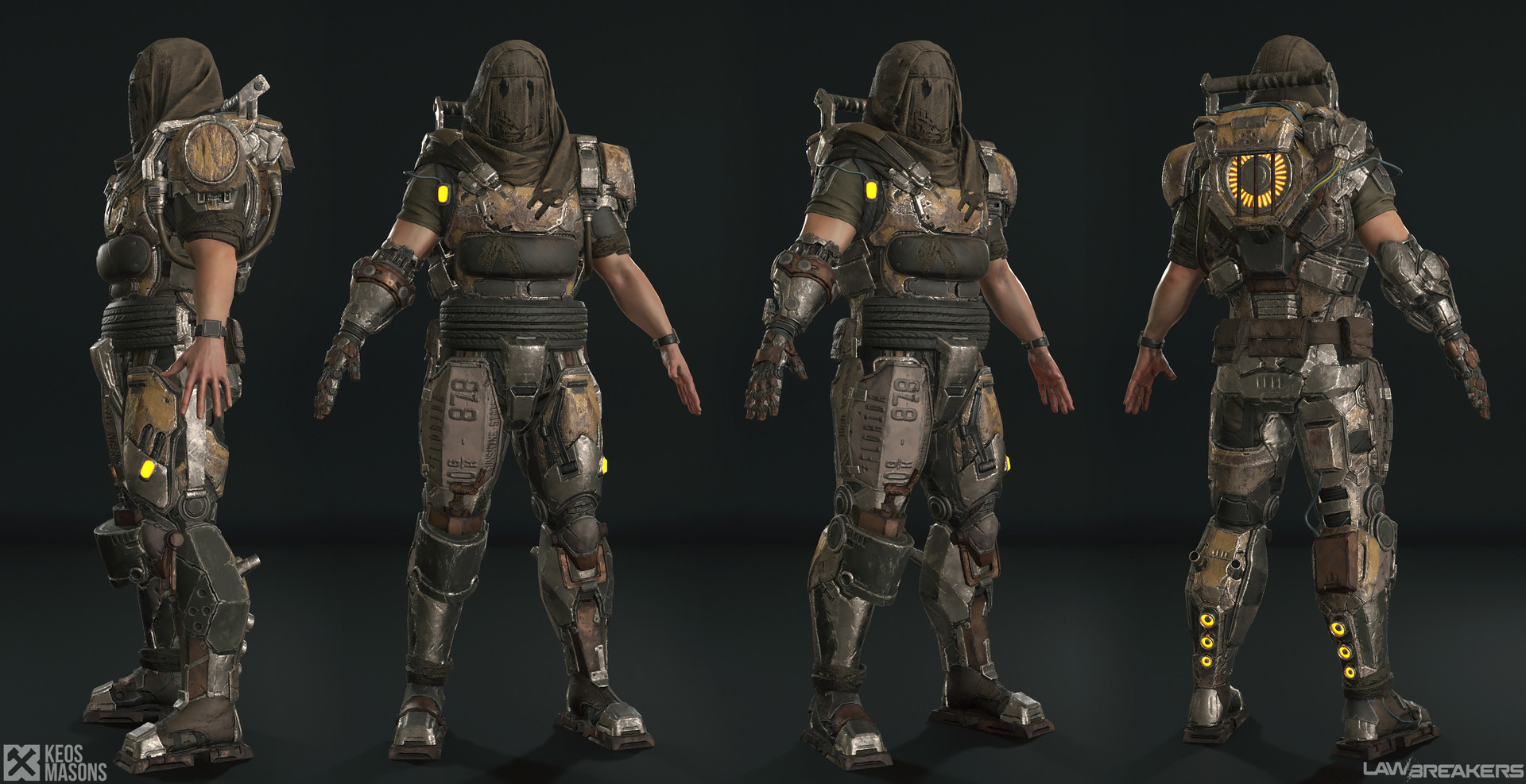 ArtStation - Battle Medic - Lawbreakers