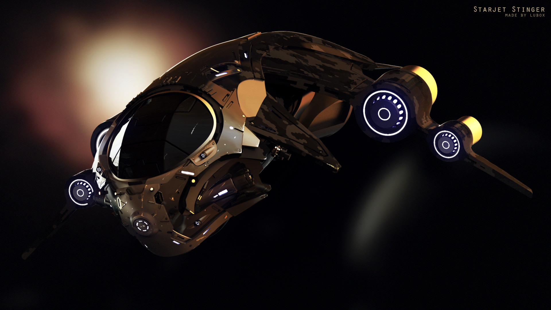 ArtStation - Starjet Stinger