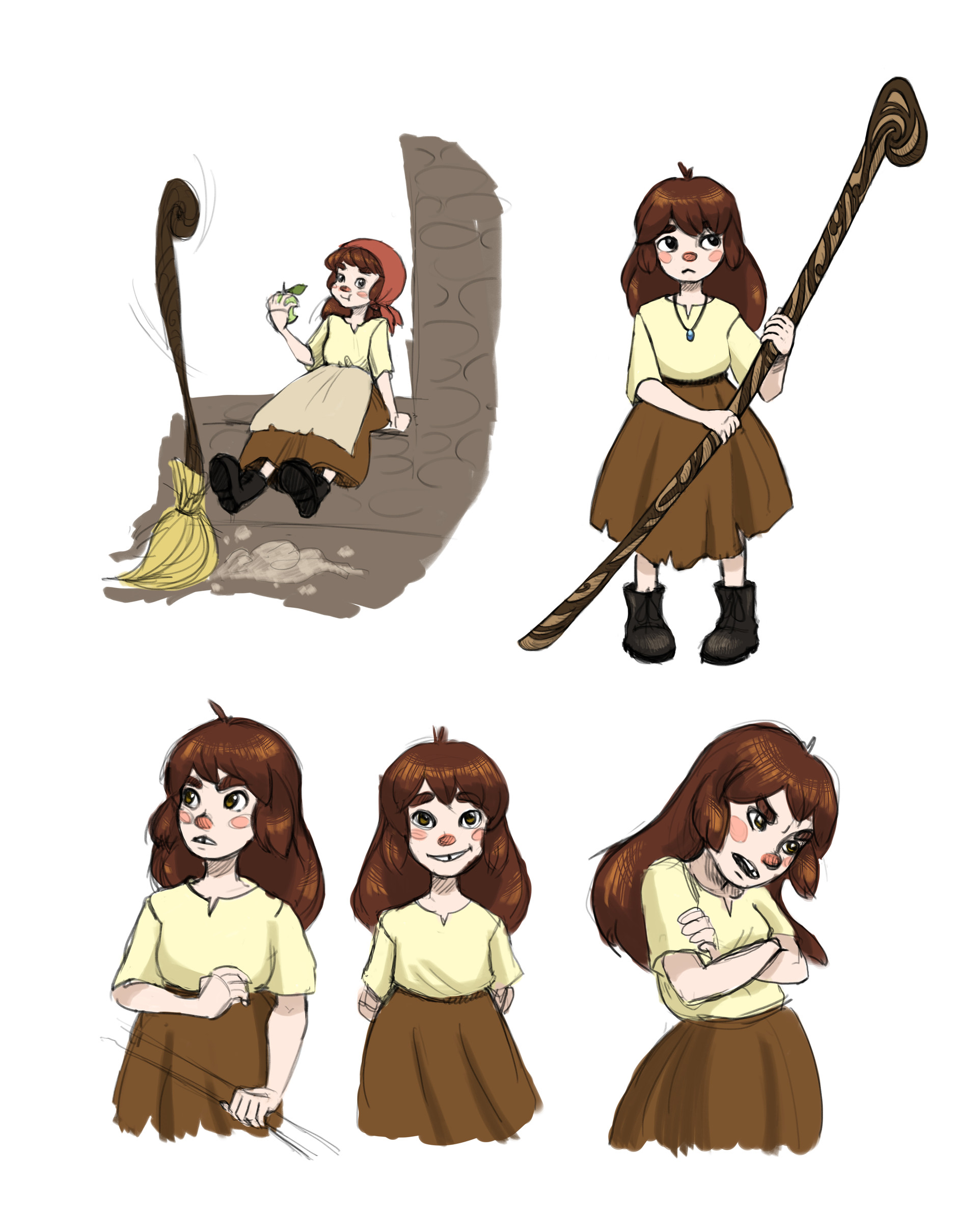 ArtStation - Discworld: Eskarina Smith