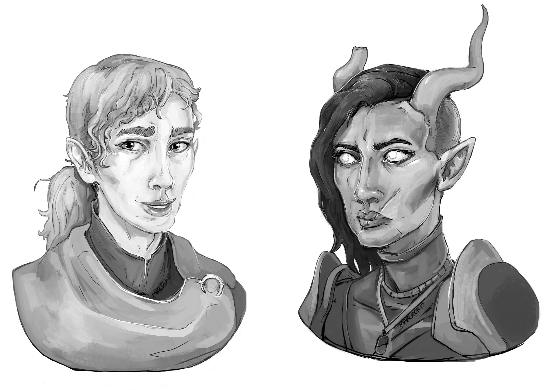 ArtStation - DND Campaign - Characters + NPCs