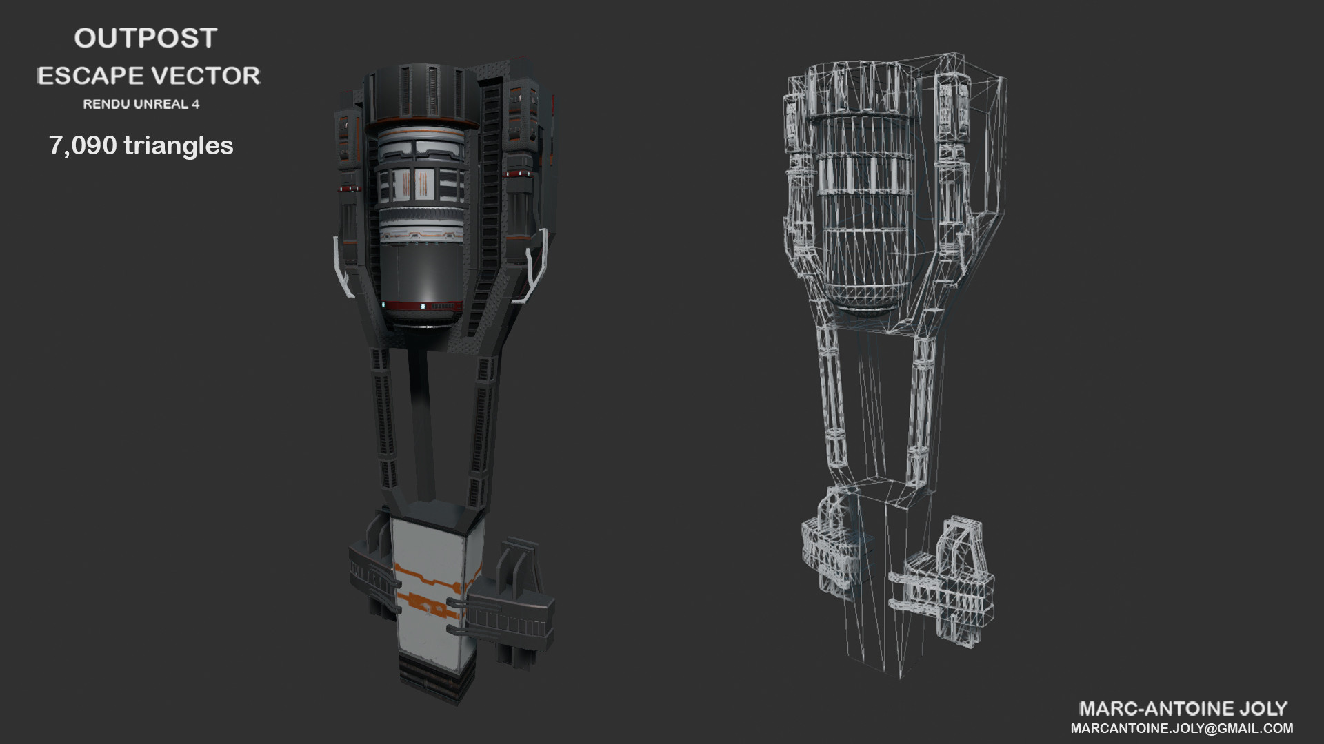 Marc-Antoine Joly - Escape Vector - UE4 Project