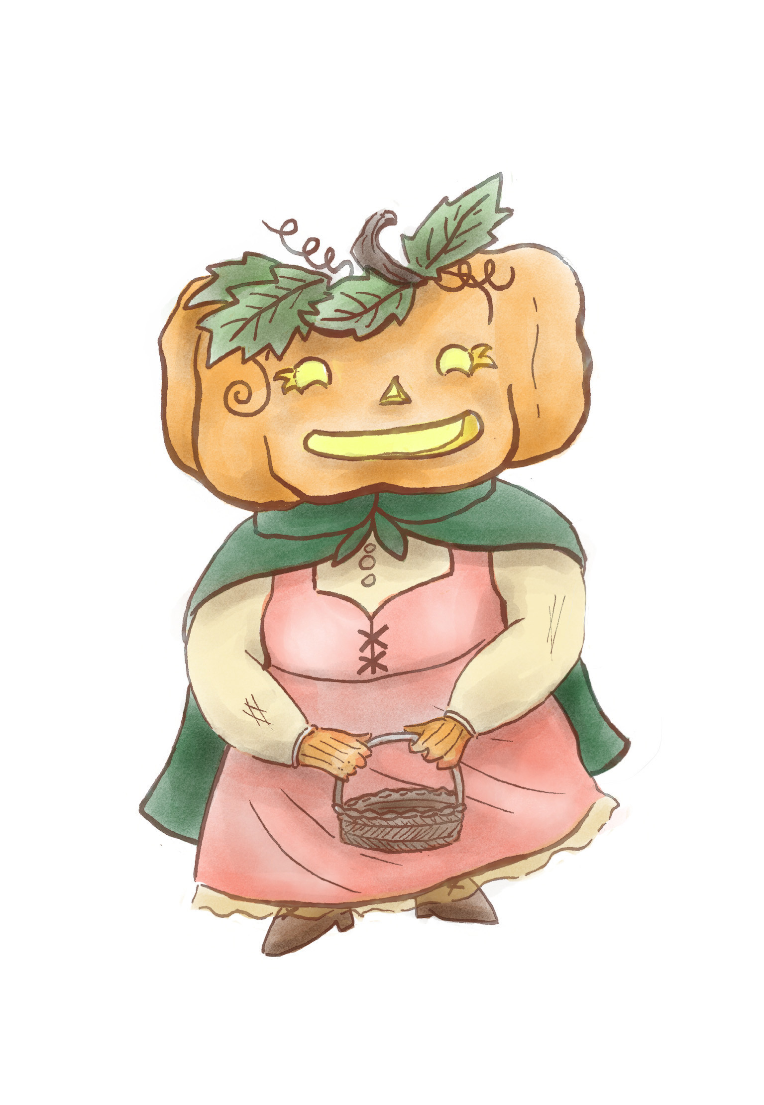 ArtStation - "A Pumpkin Story - Ms. Sprout"