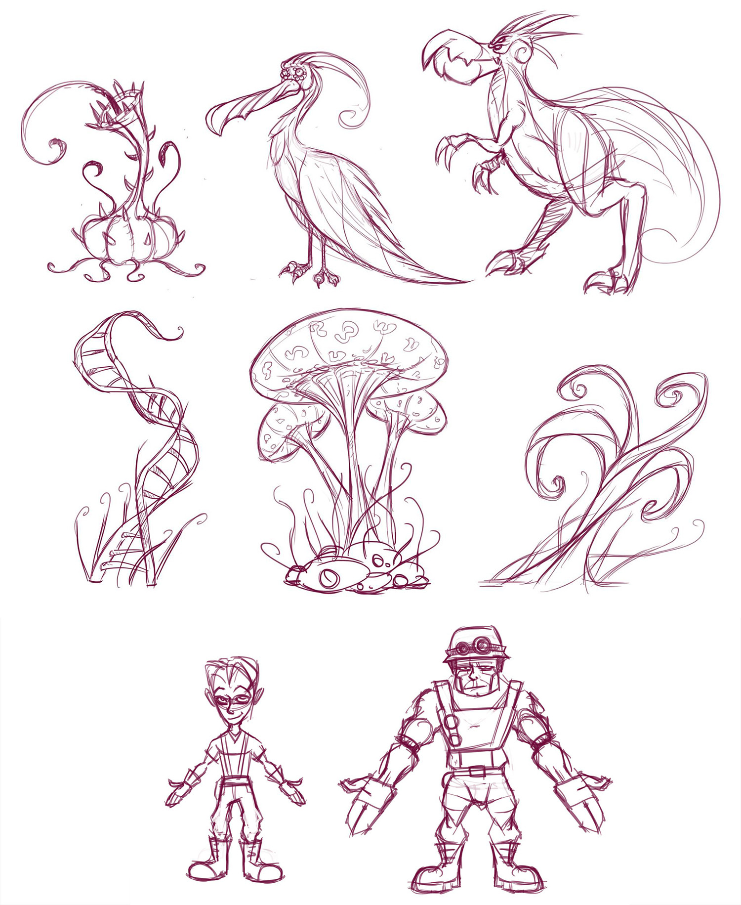 ArtStation - Alien idea concept art