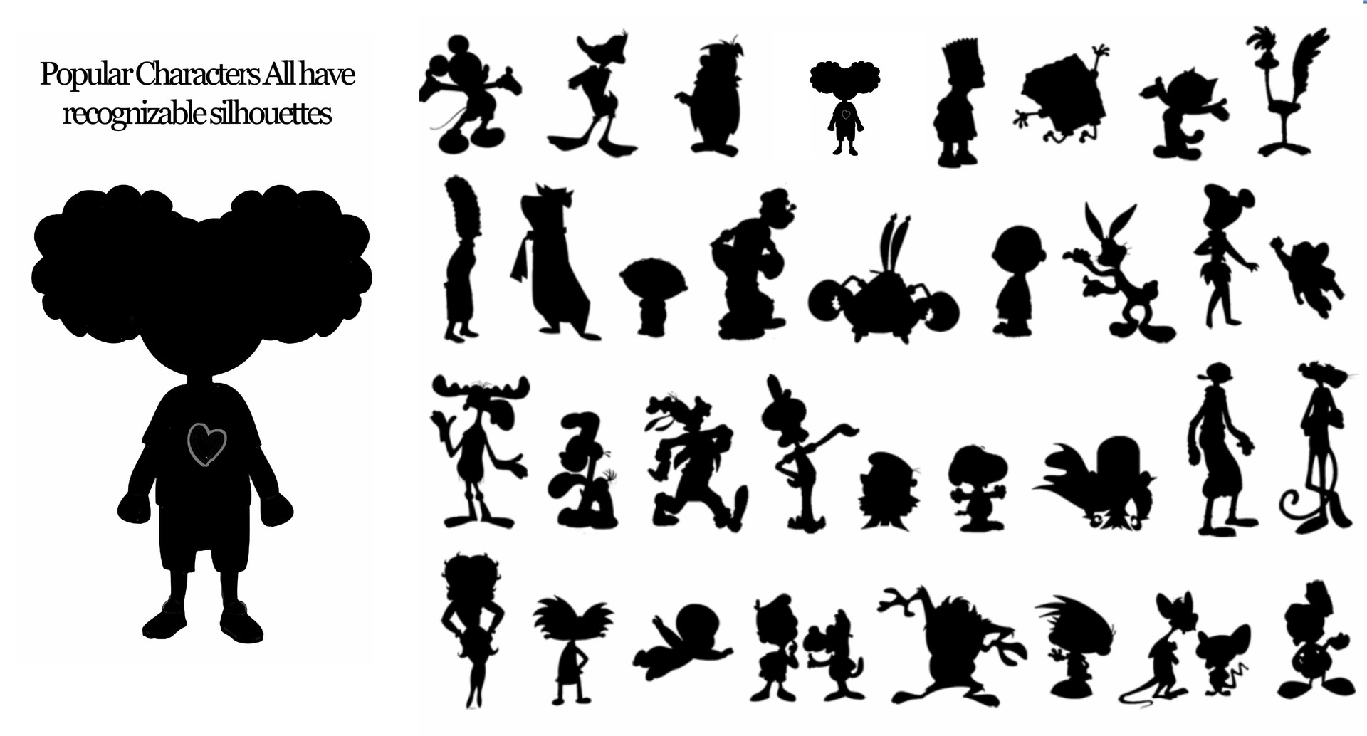 Book Character Silhouette