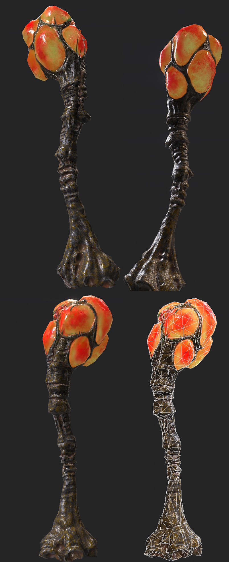 ArtStation - Personal Work - Deformed Plant