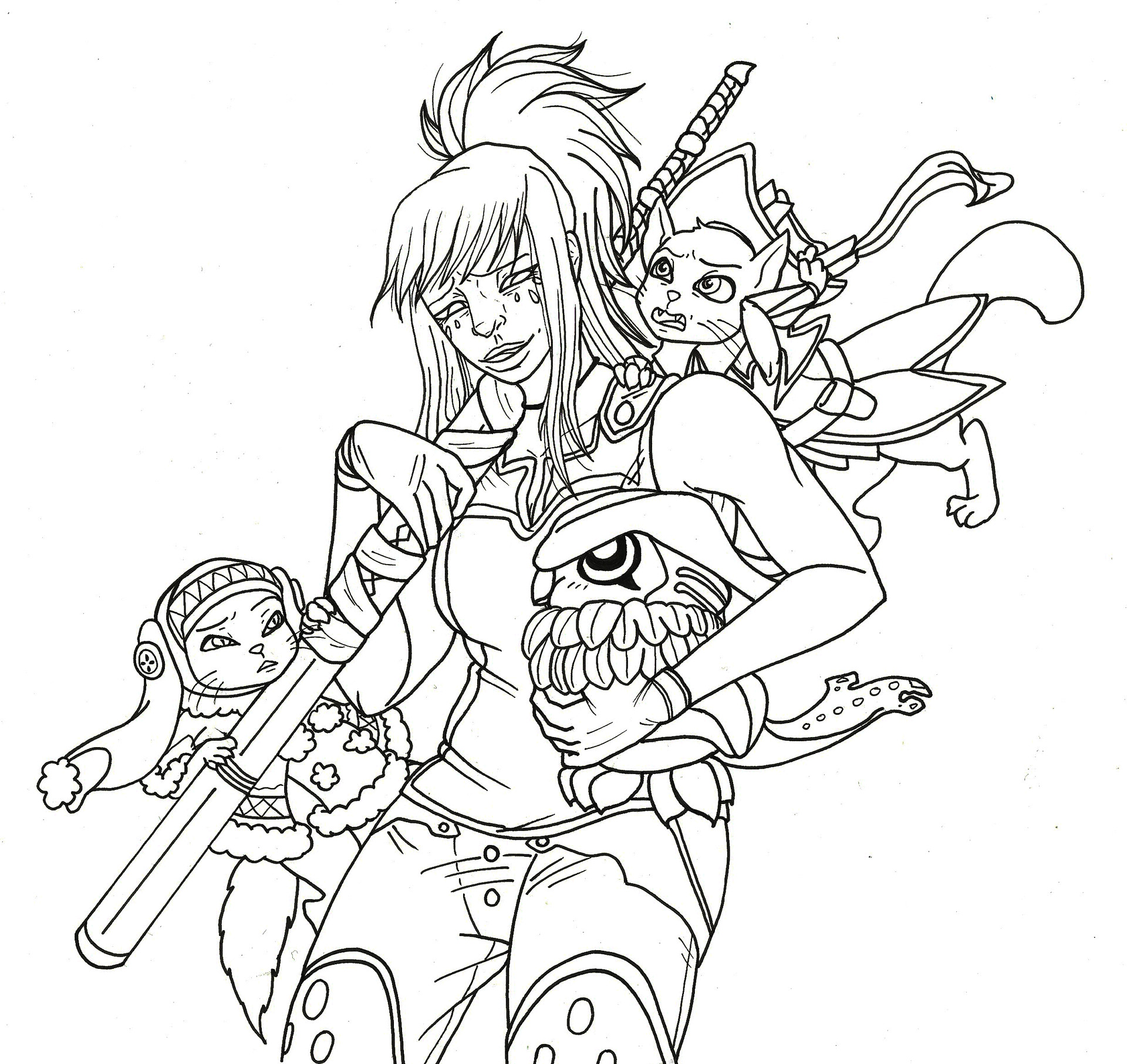 Sami Salami - Linework - 2016