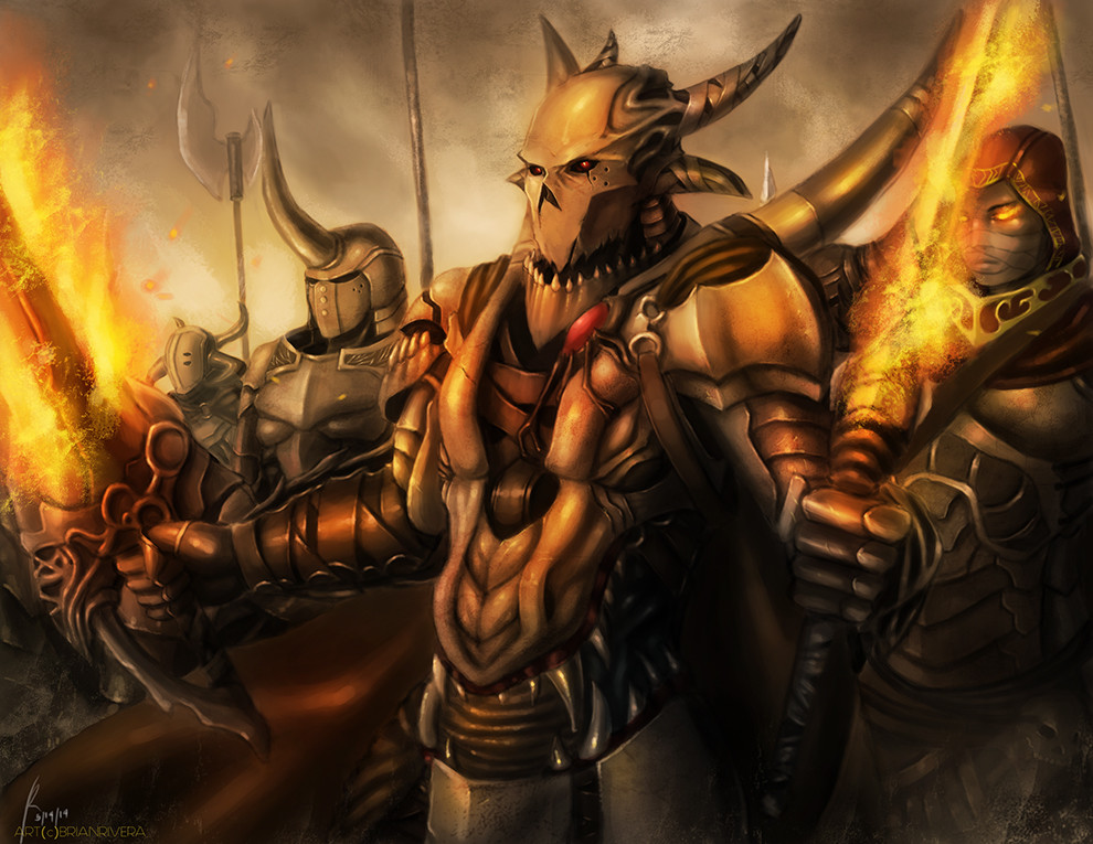 ArtStation - Lord of Fire