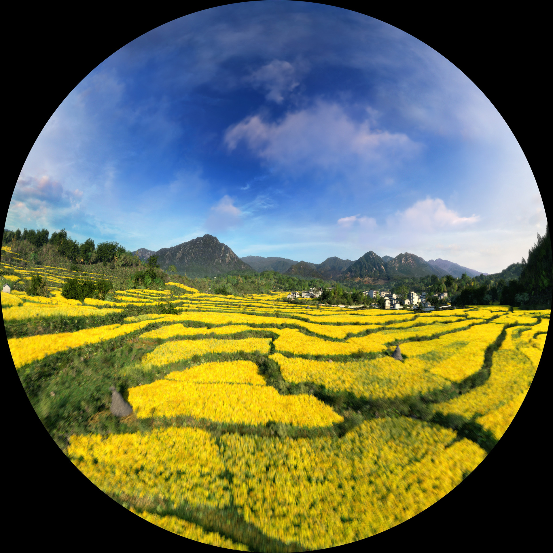 ArtStation - Flight over Anhui