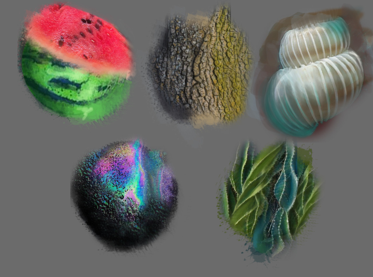 ArtStation - Texture studies