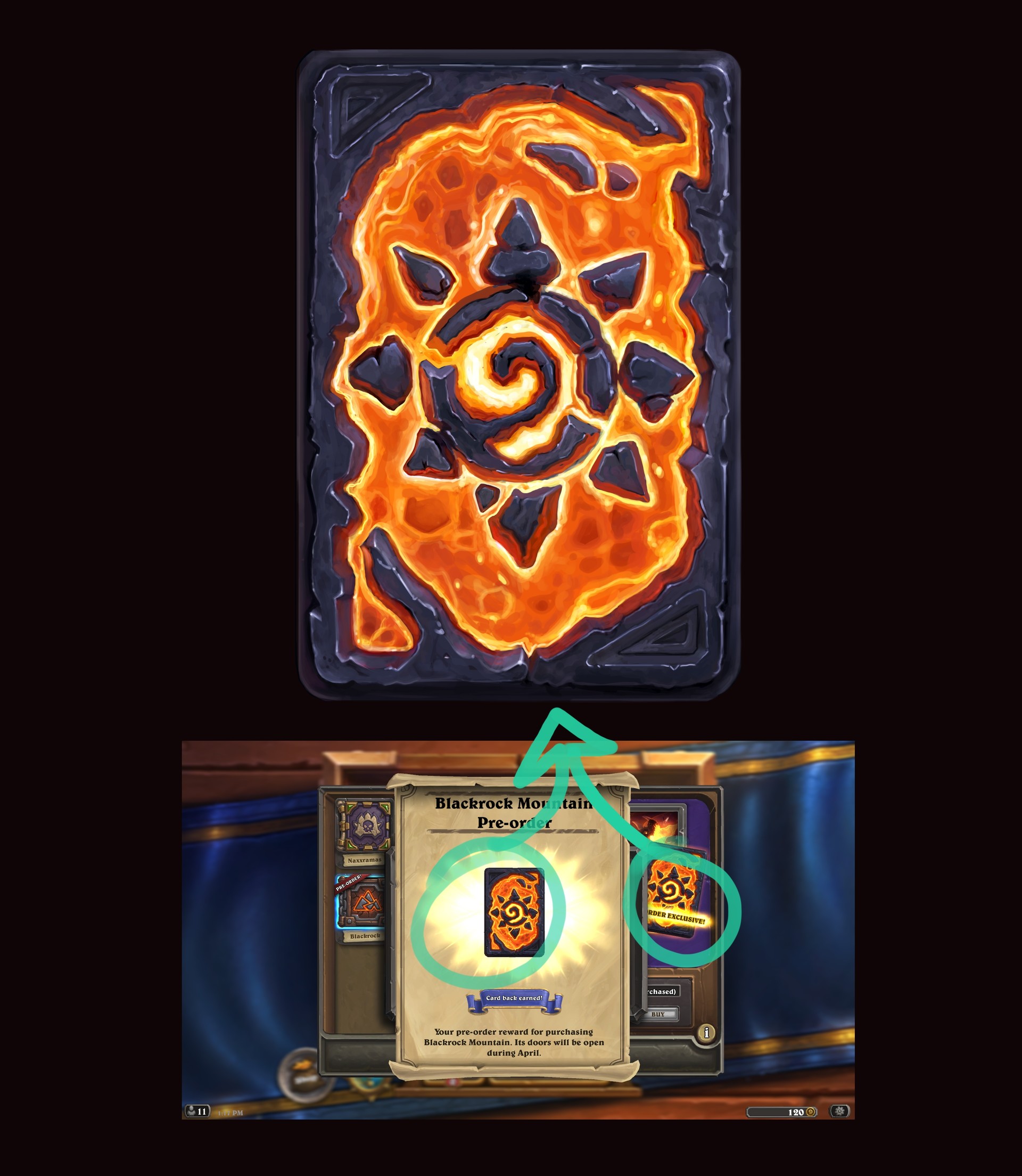 ArtStation - Heartstone cardback practice
