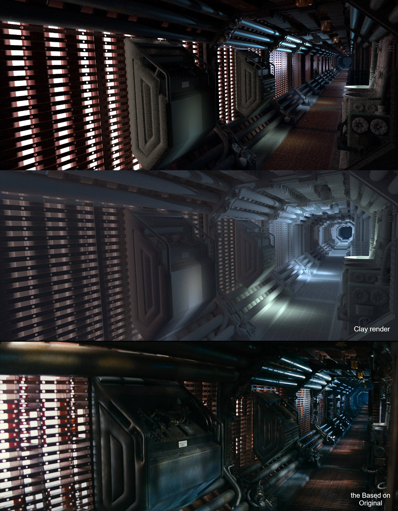 ArtStation - aliens coridor