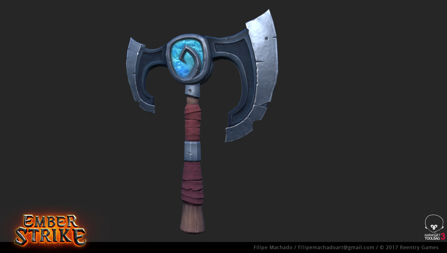 Filipe Machado - Ice Battle Axe