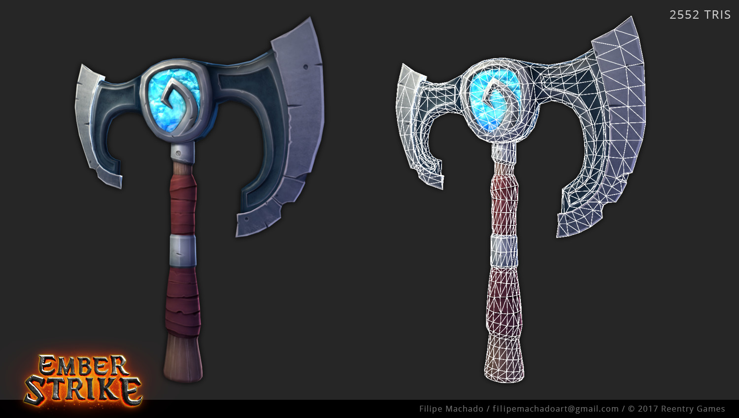 Filipe Machado - Ice Battle Axe