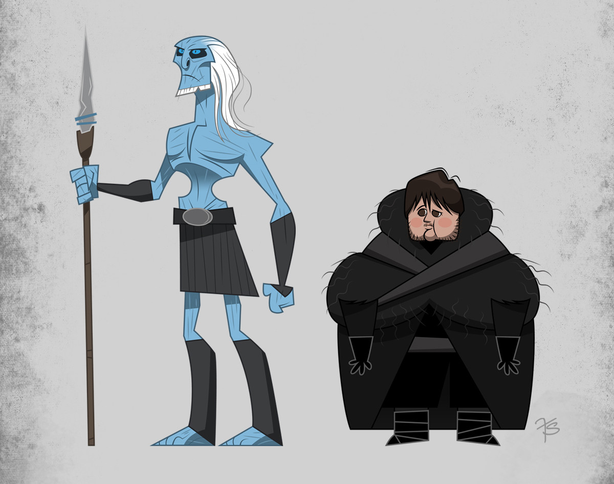how to draw characters from game of thrones