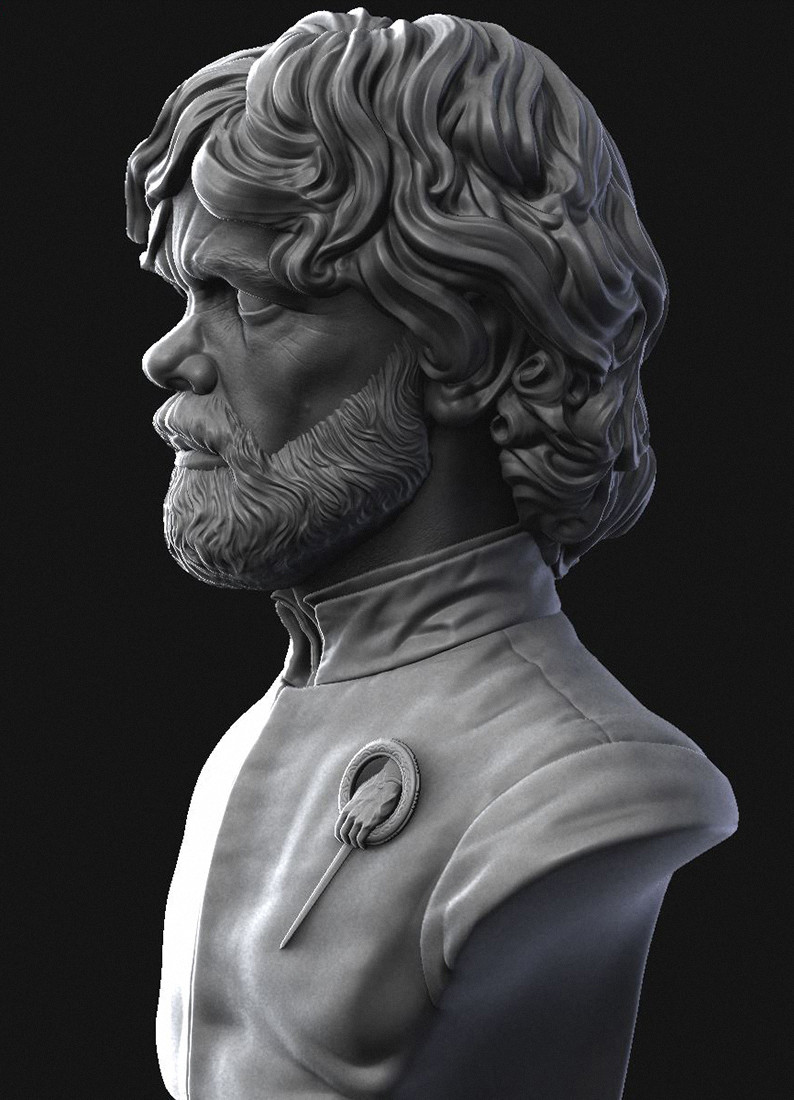 Darren Pattenden - Tyrion sculpt