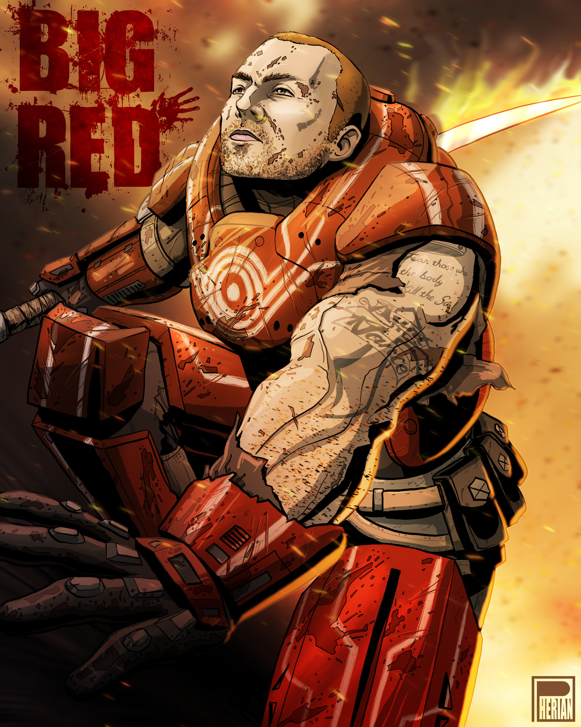 ArtStation - Big Red