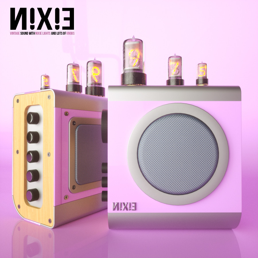 ArtStation - Nixie Vintage Radio
