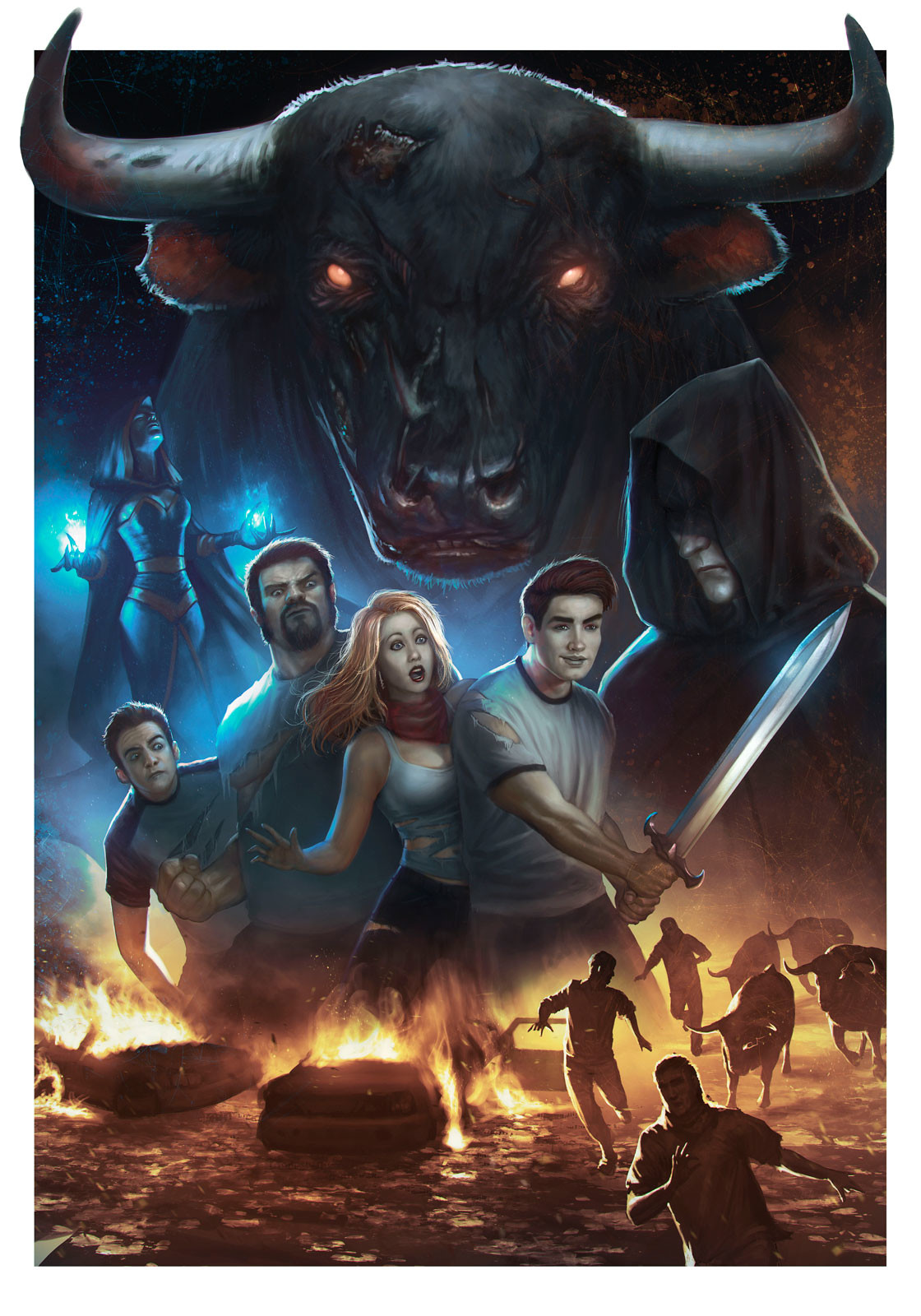 ArtStation - Zombulls poster