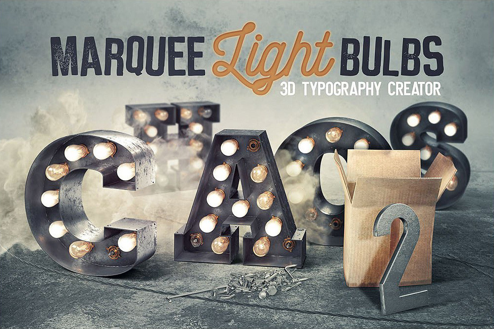 ArtStation - Marquee Light Bulbs 2 - Chaos