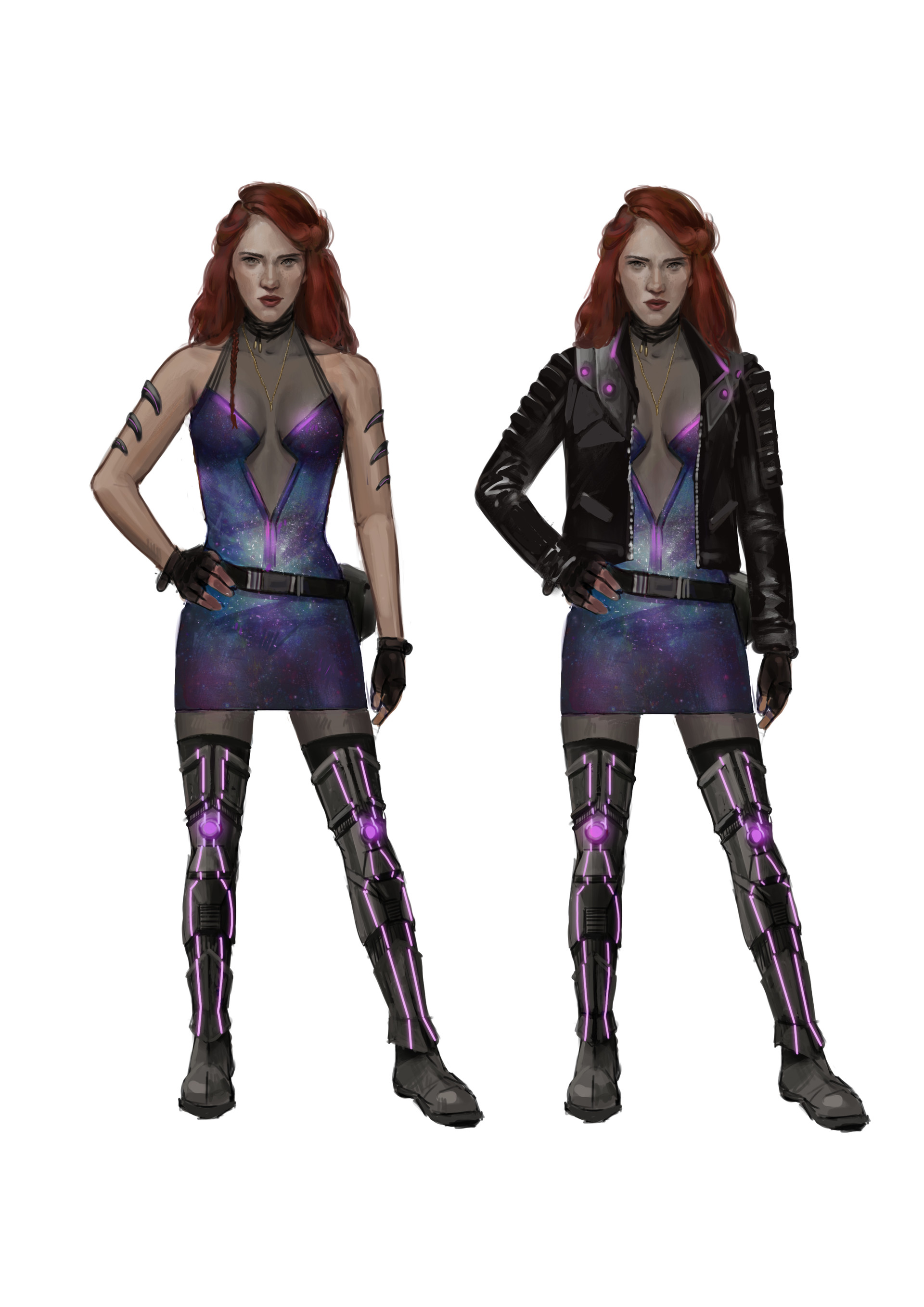 ArtStation - Rose character concept