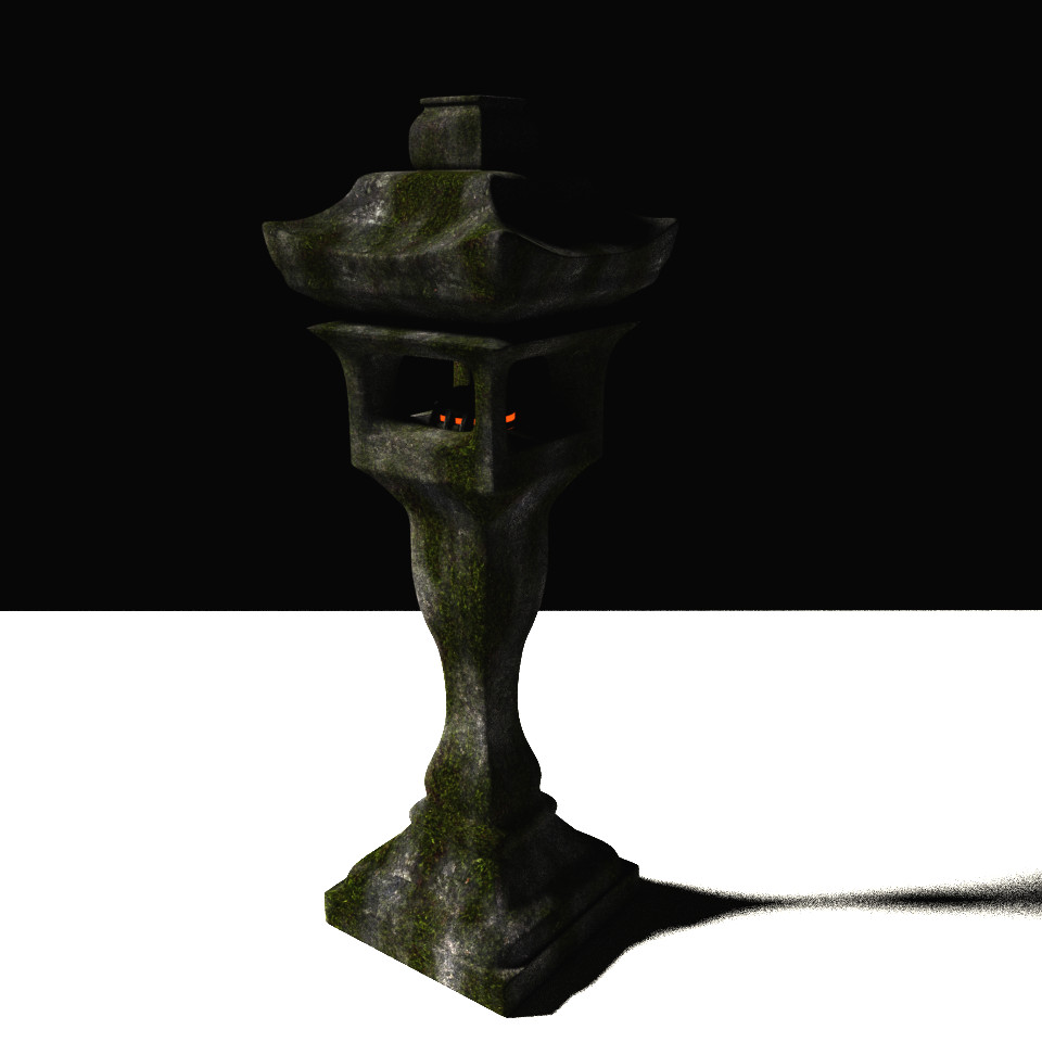 ArtStation - Stone Lantern