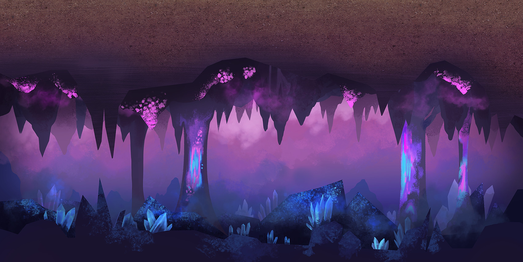 Alyssa Cooper - Enviornment and Prop Design - Underground Crystals ...