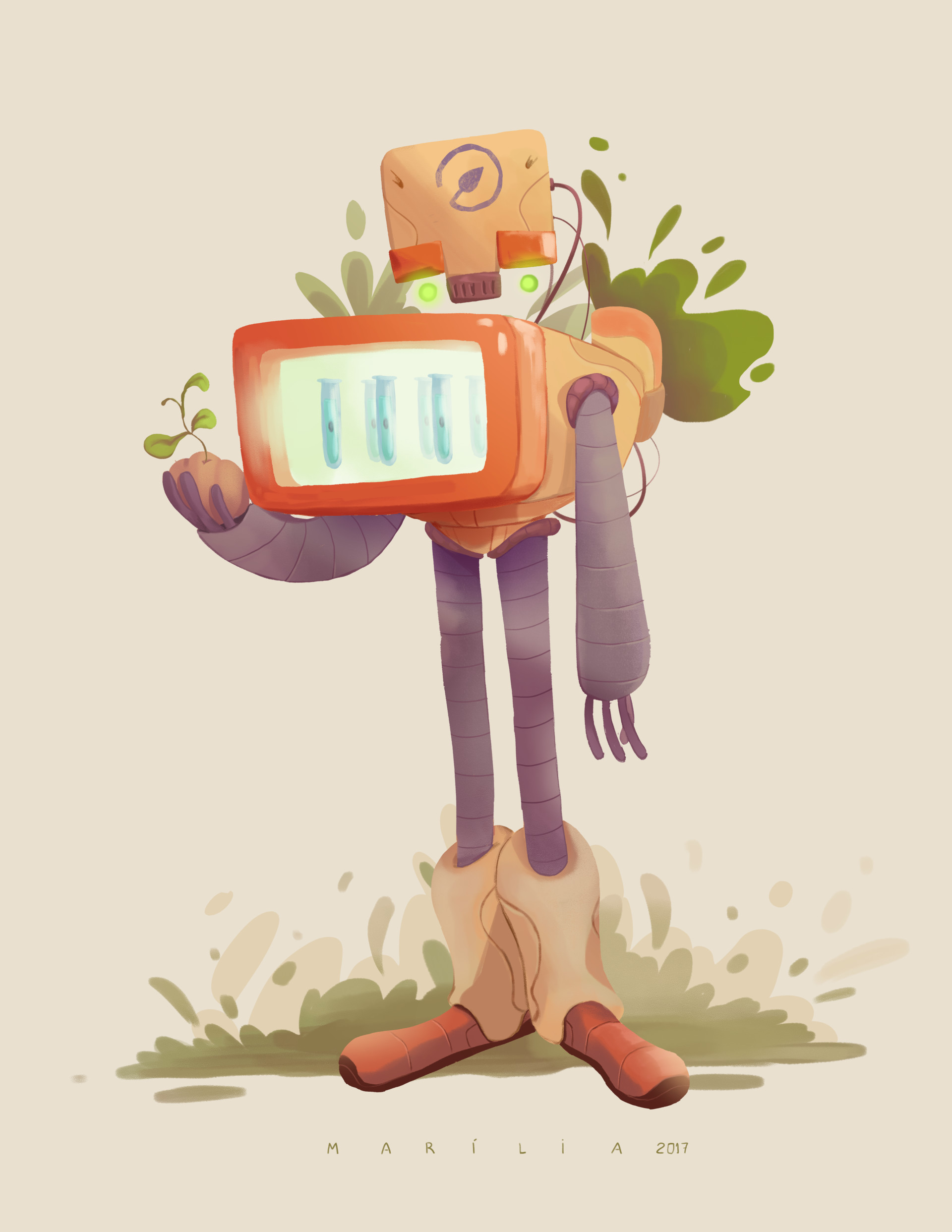 ArtStation - Farmer Robot