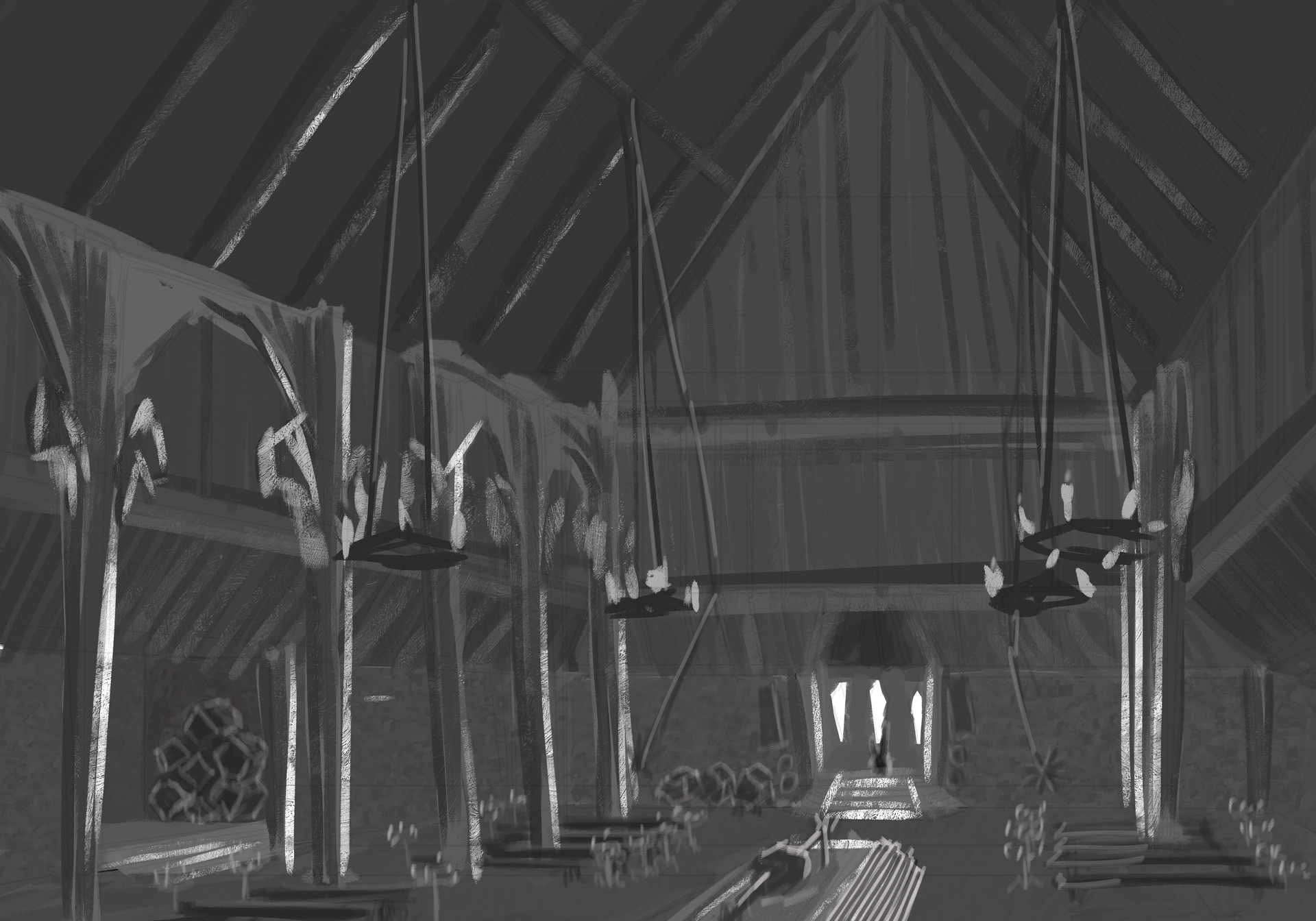 ArtStation - Viking Hall