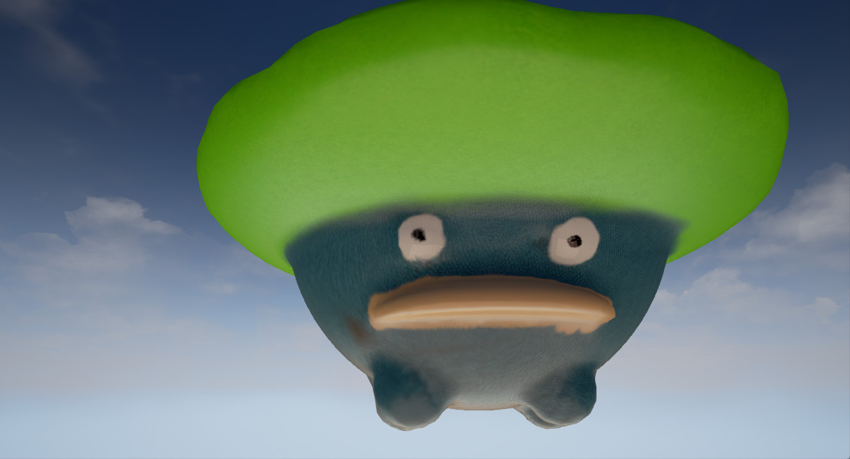 ArtStation - Lotad for modeling class