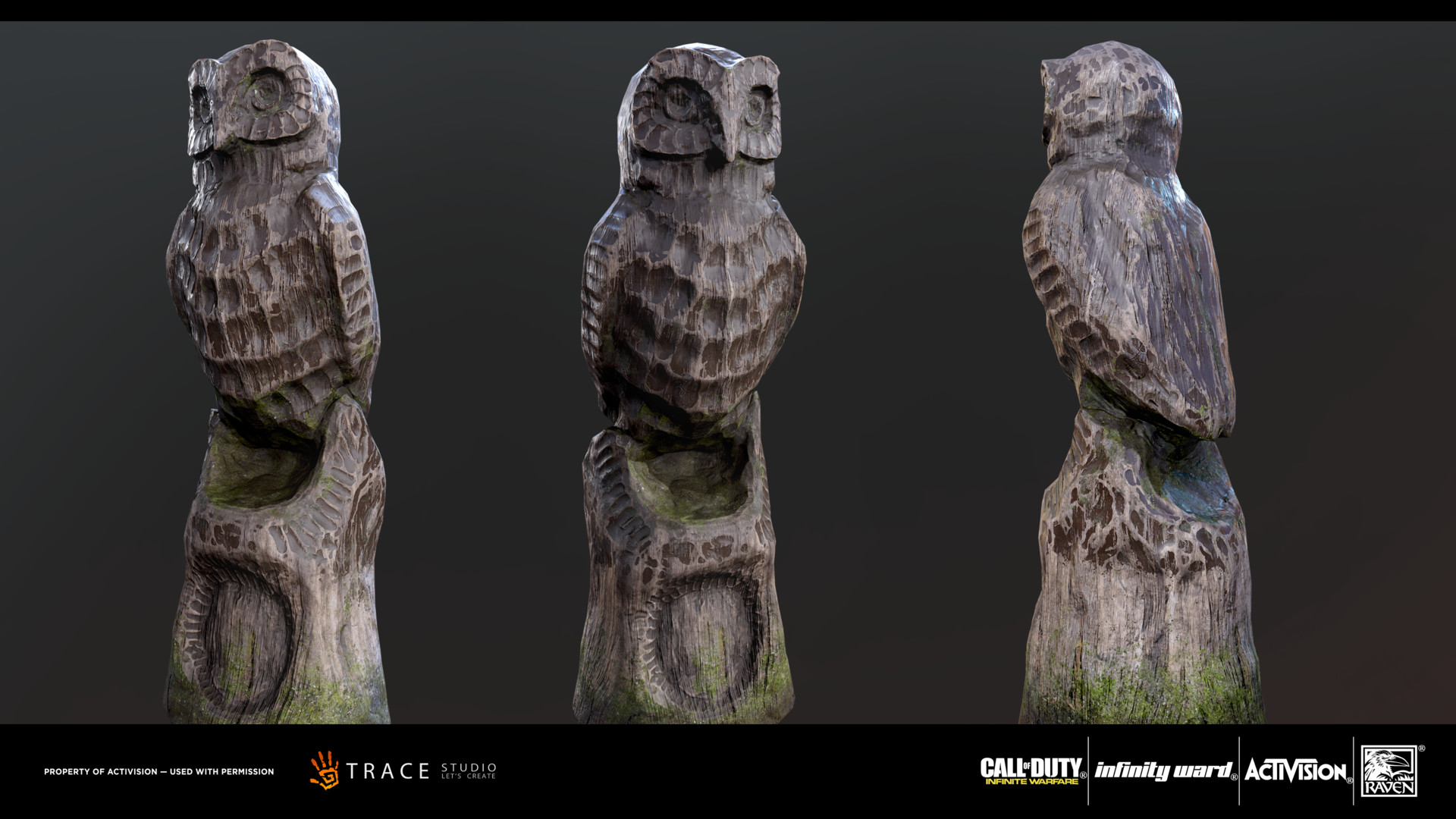 TRACE studio - In-game Prop for Call of Duty: Infinite Warfare.