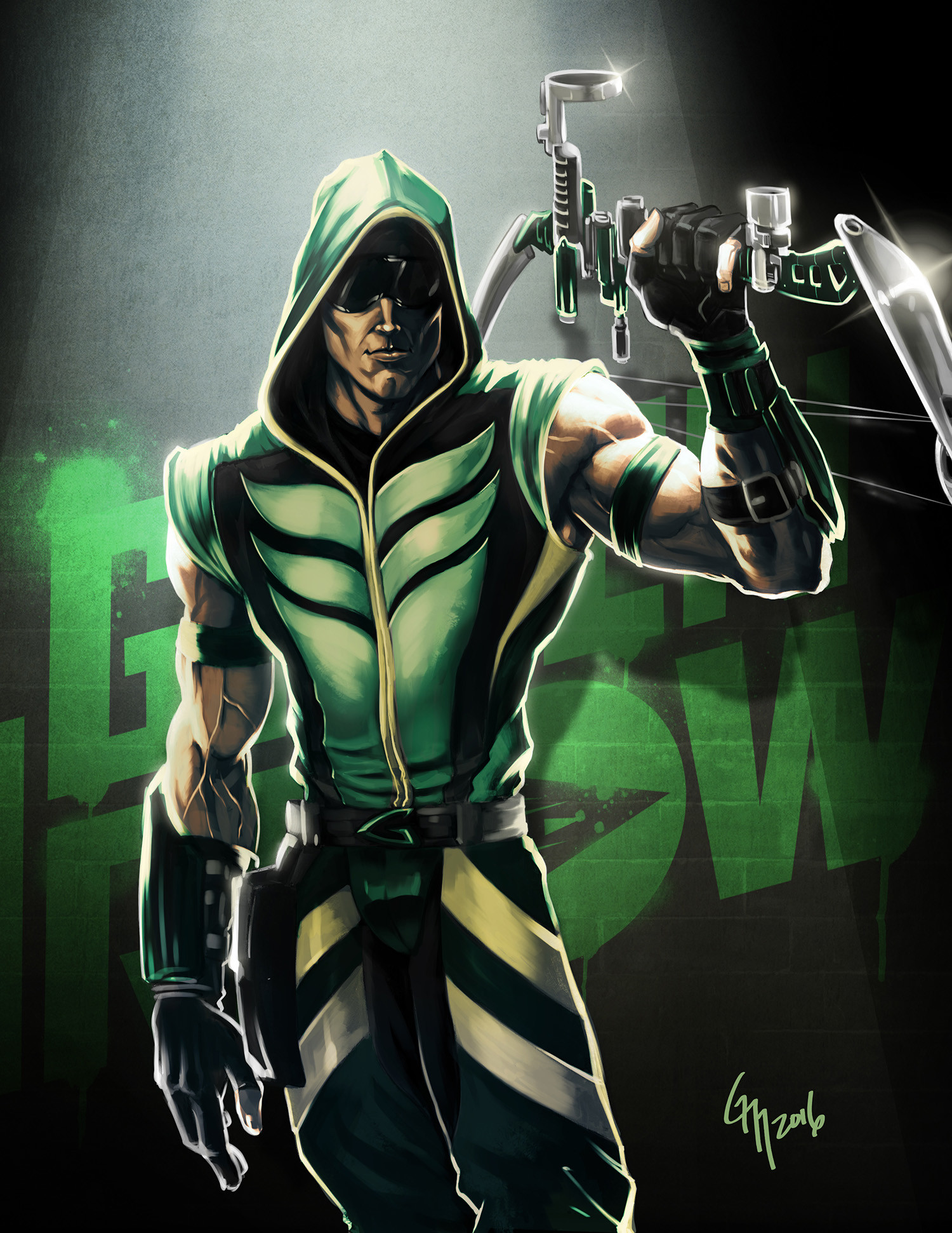 ArtStation - Smallville Green Arrow