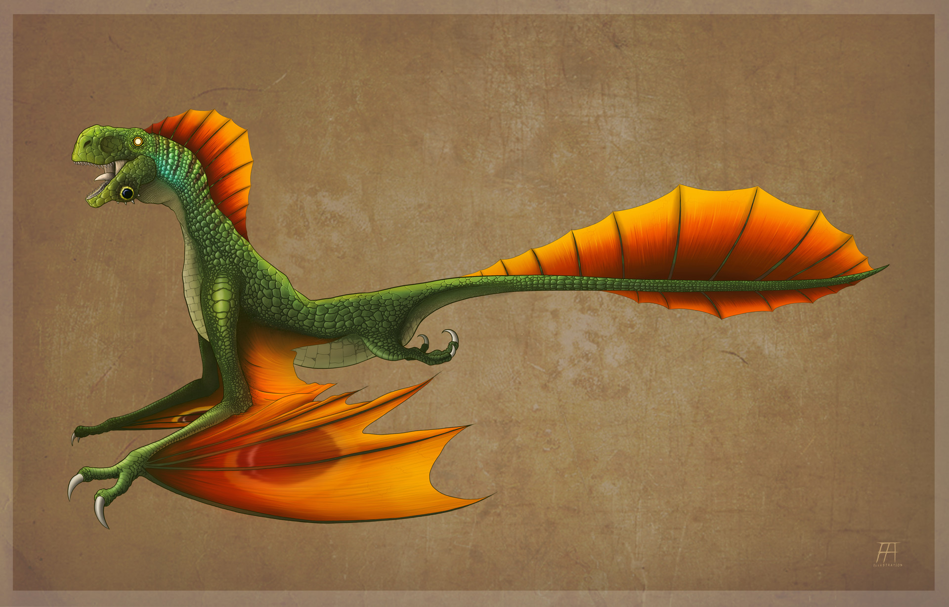 ArtStation - Tropical Dragon/Dragón Tropical