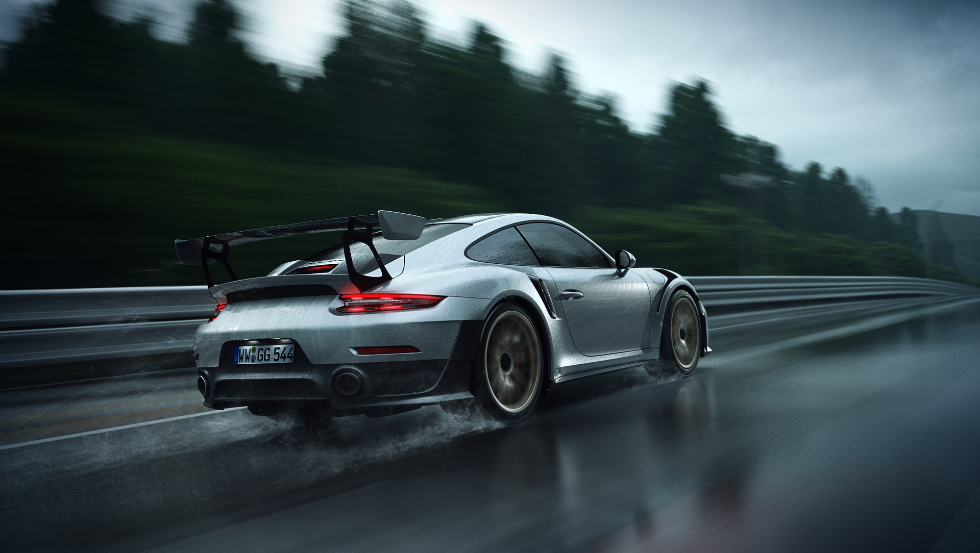 ArtStation - Porsche 911 gt2 rs 2018