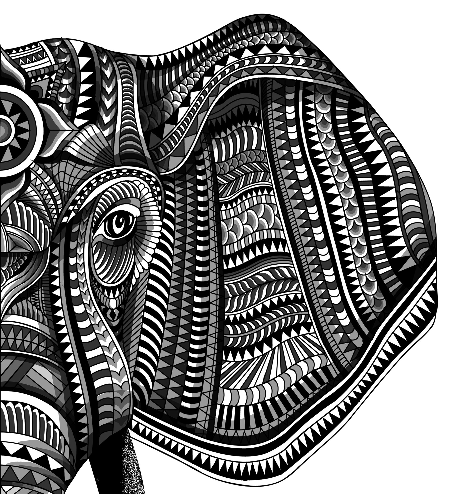 Geometric Elephant