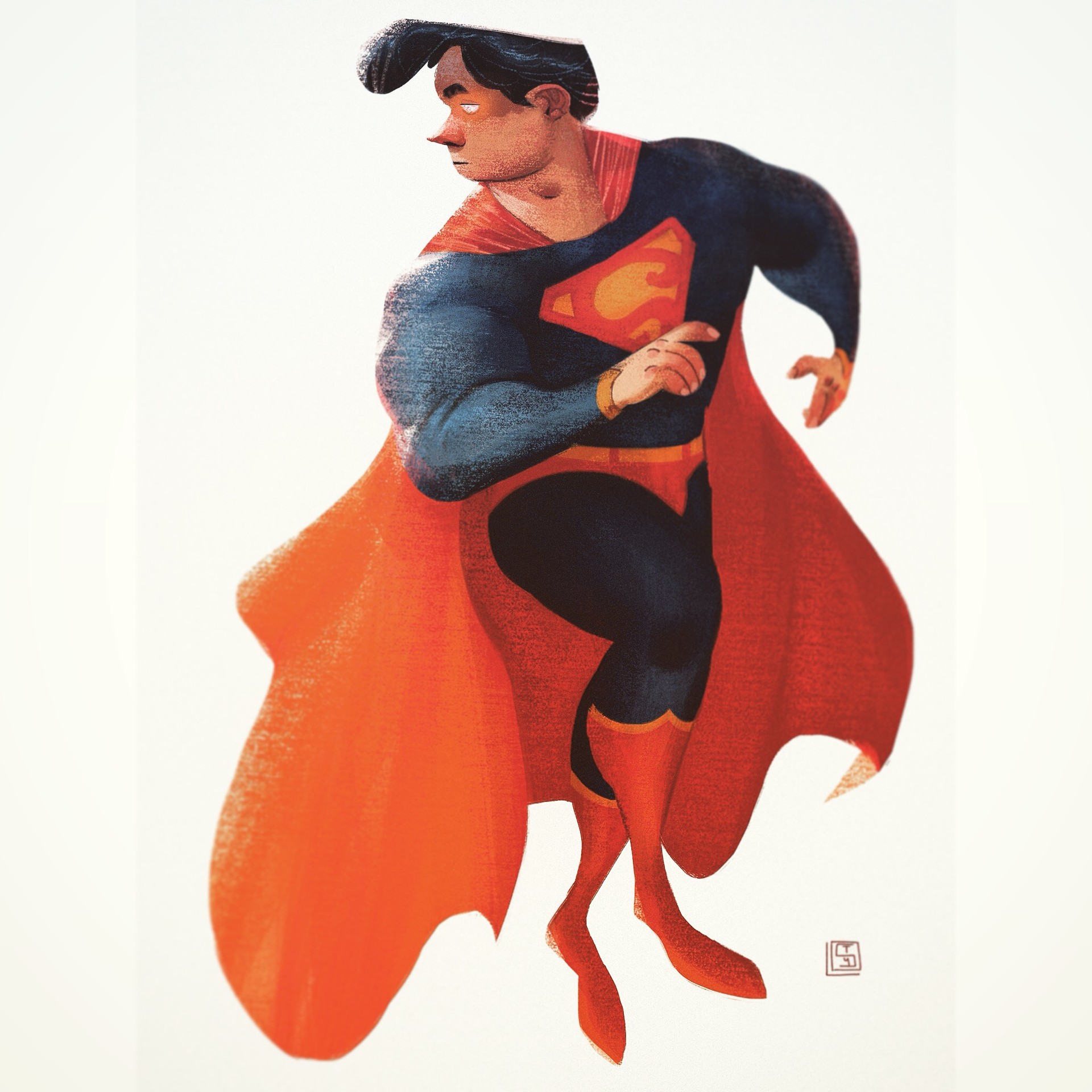 ArtStation - Young superman