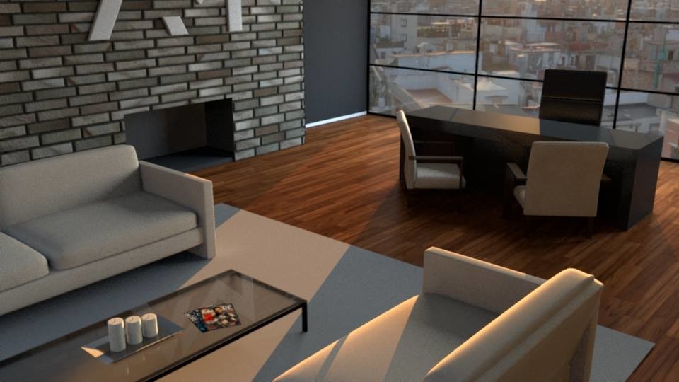 ArtStation - The office space