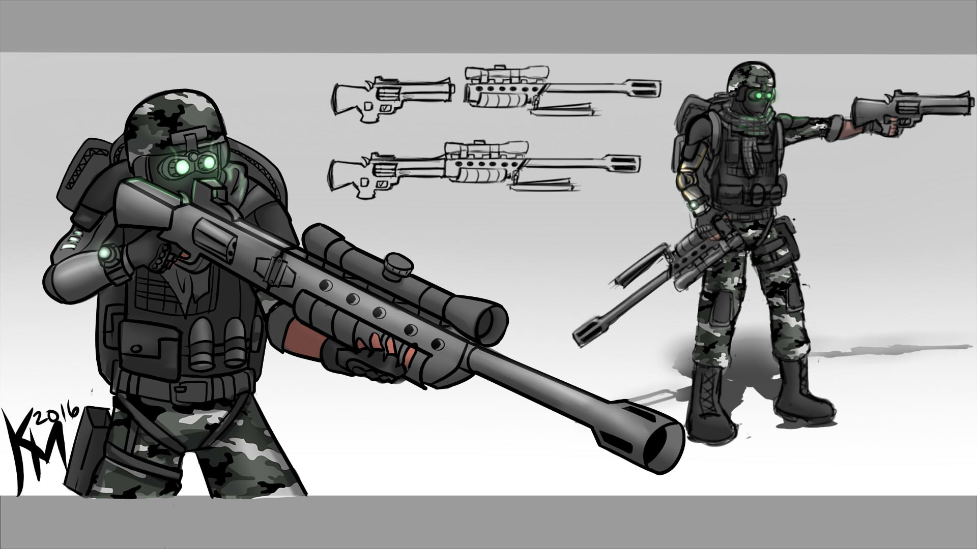 ArtStation - SF Jhin Skin Concept