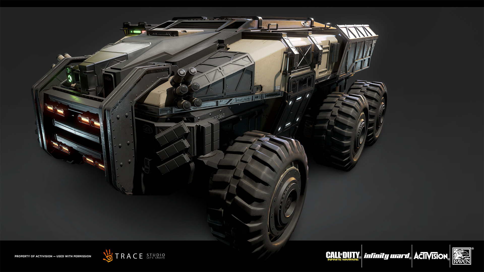 TRACE studio - In-game asset for Call of Duty: Infinite Warfare.