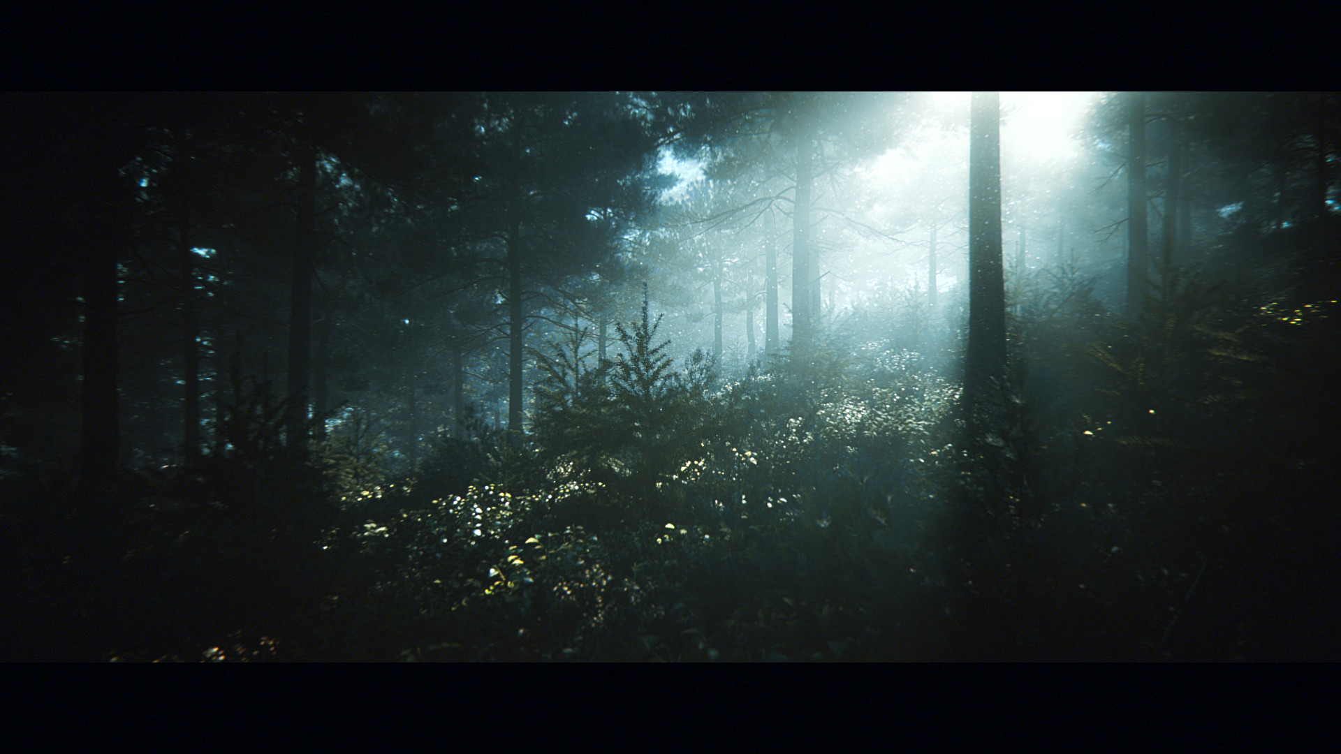 ArtStation - Forest rendering and compositing study